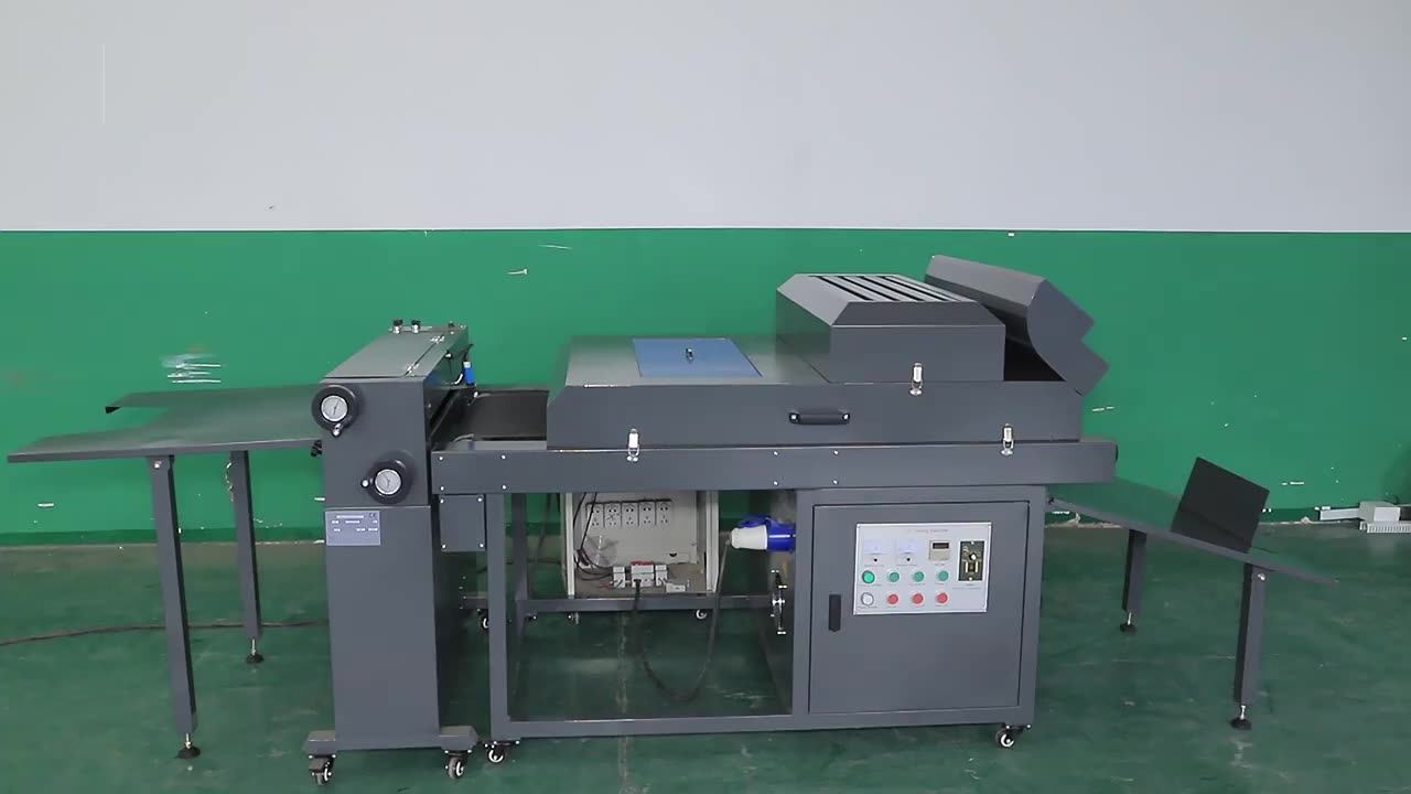 Sqh-coat Uv 36" (900mm) Coater Coating Machine Uv Varnish Machine Uv ...