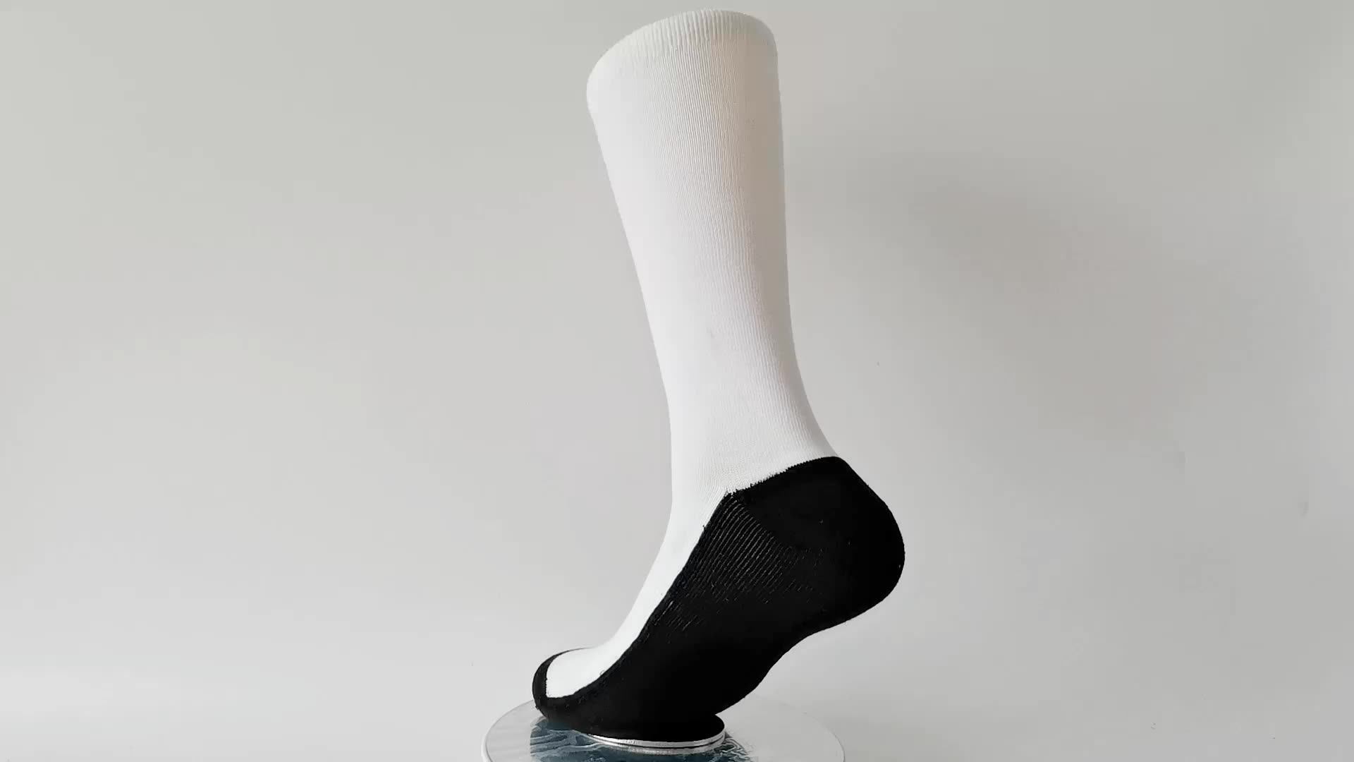 White Sublimation Blank Socks Polyester Socks For Sublimation - Buy ...