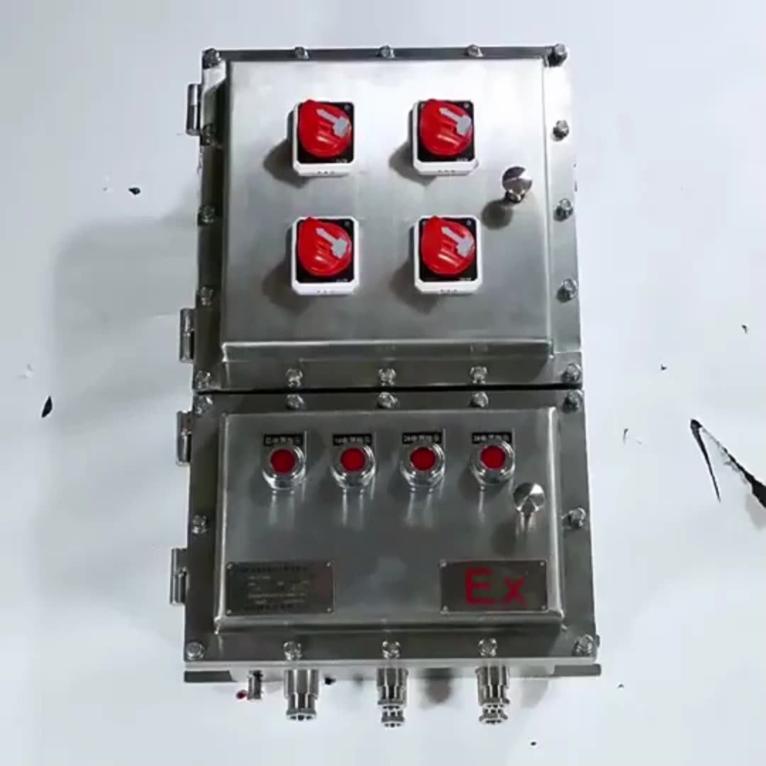 Ip66 304/316/201 Explosion Proof Electrical Enclosure Control Box ...