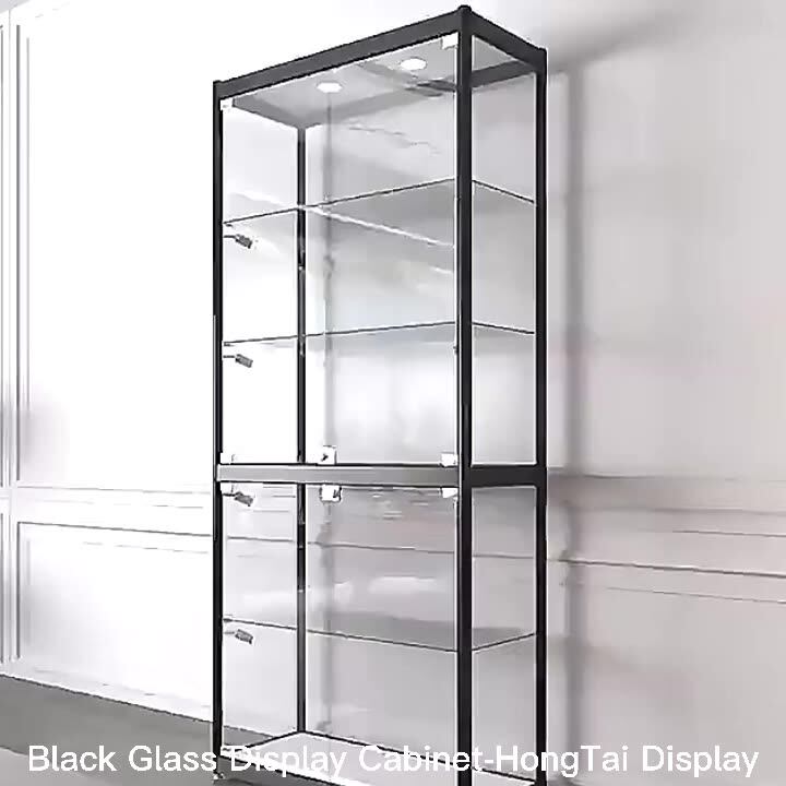 Showcase-style Glass Display Cabinet And Tempered Glass Smoke Shop ...