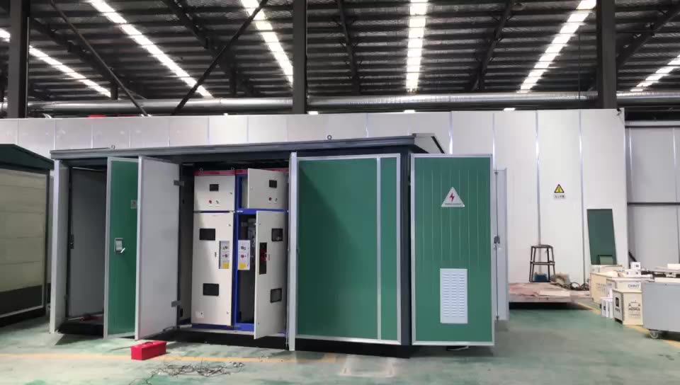 Customized Yb Series Prefabricated Compact Packaged Substation 11kv To ...