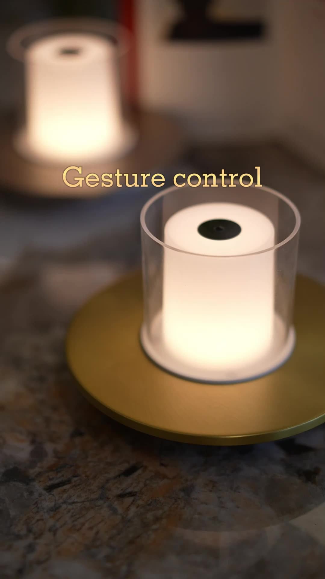 Touch Sensor Restaurants Battery Operated Restaurant Rechargeable ...