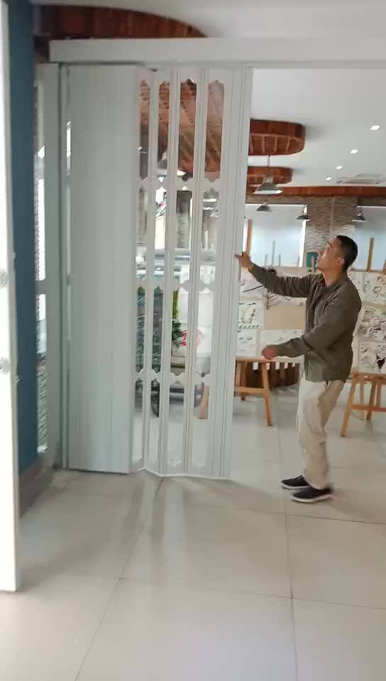 Wholesale Plastic Pvc Accordion Folding Sliding Door For Shower - Buy ...