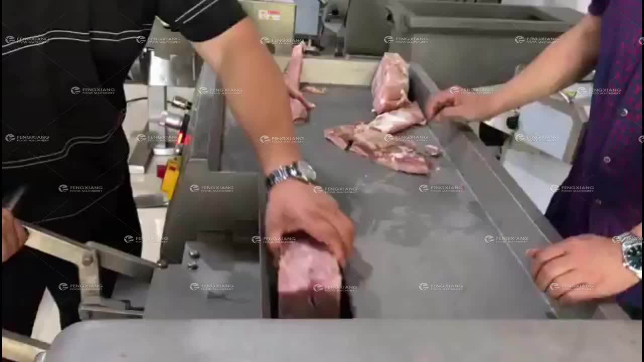 Industrial Meat Cube Cutting Machine/ Frozen Meat Block Dicer Machine ...