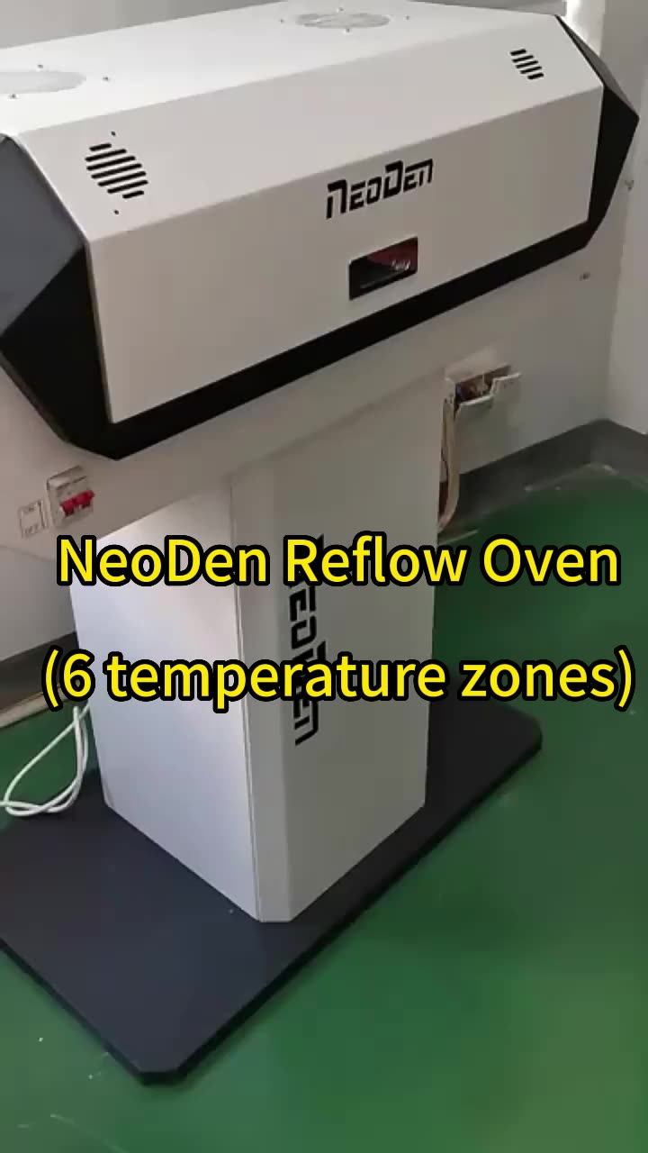 Smt Reflow Oven Smd Soldering Machine Solder Paste Hot-wind Heating ...