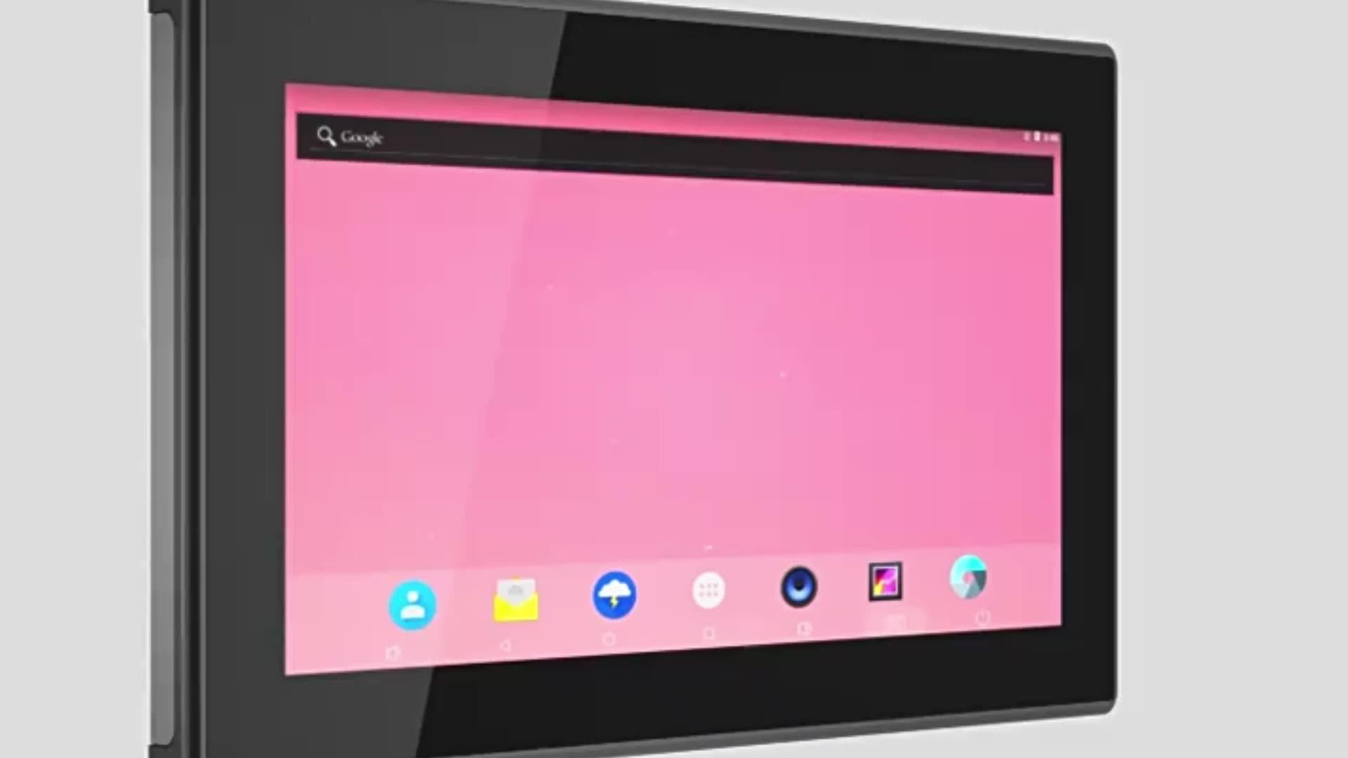 Ips View Angle 7 Inch 1024*600 Touch Screen Capacitive Panel 450 Nits ...