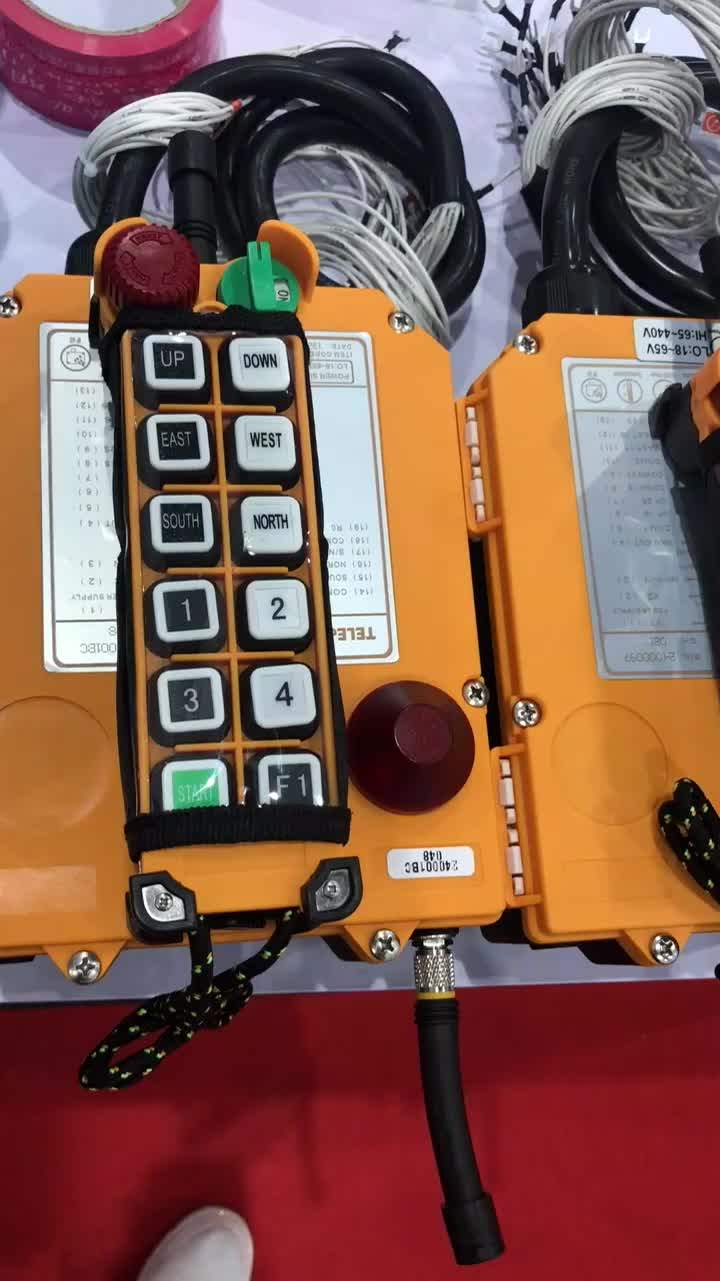 Wireless Overhead Crane Remote Control,Telecontrol Industrial Radio ...