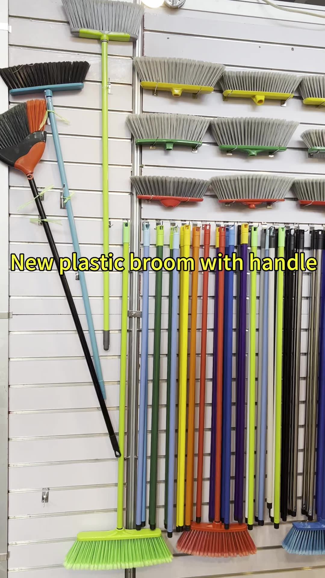 2023 New Wooden Long Broom Handle Fancy Brooms With Handle Plastic ...
