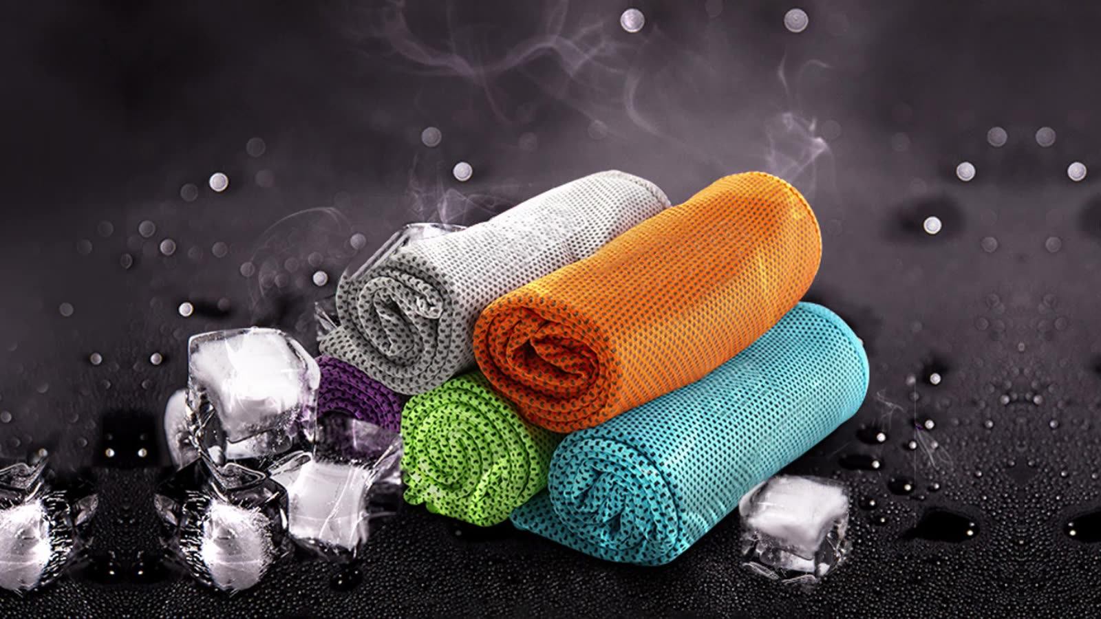Ultra-absorbent Microfiber Fast Drying Cooling Towels Wrap Customized ...
