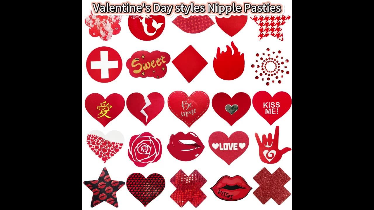 Factory Price Bulk Pasties Custom Nipple Cover Women Fashion Pasty ...