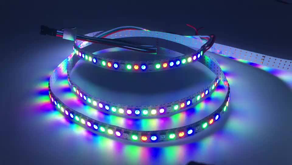 Ws2812b Adressable 144 Led 1m Led Strip Led Pixel Tape Rgb Dimmable ...