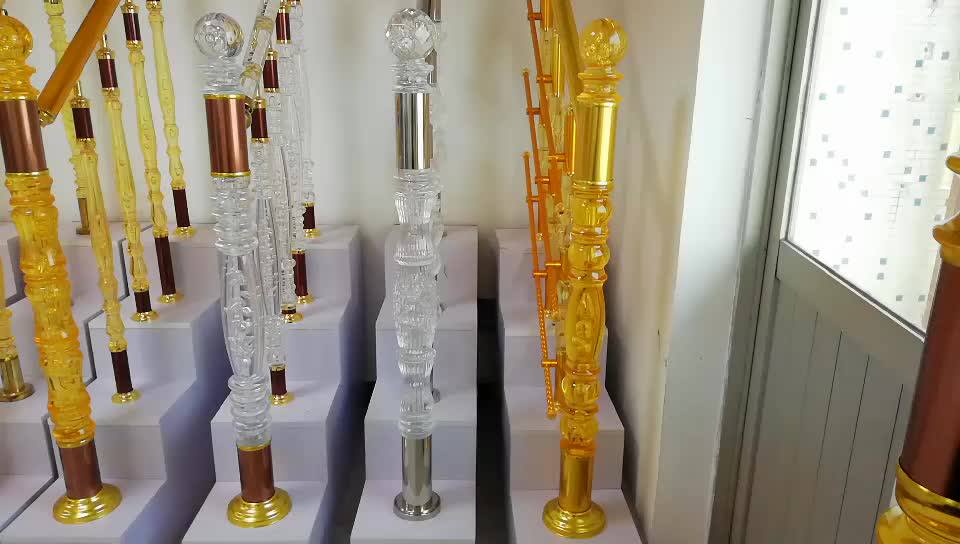 Crystal Spiral Handrails Stair Luxury Acrylic Railings - Buy Handrails ...