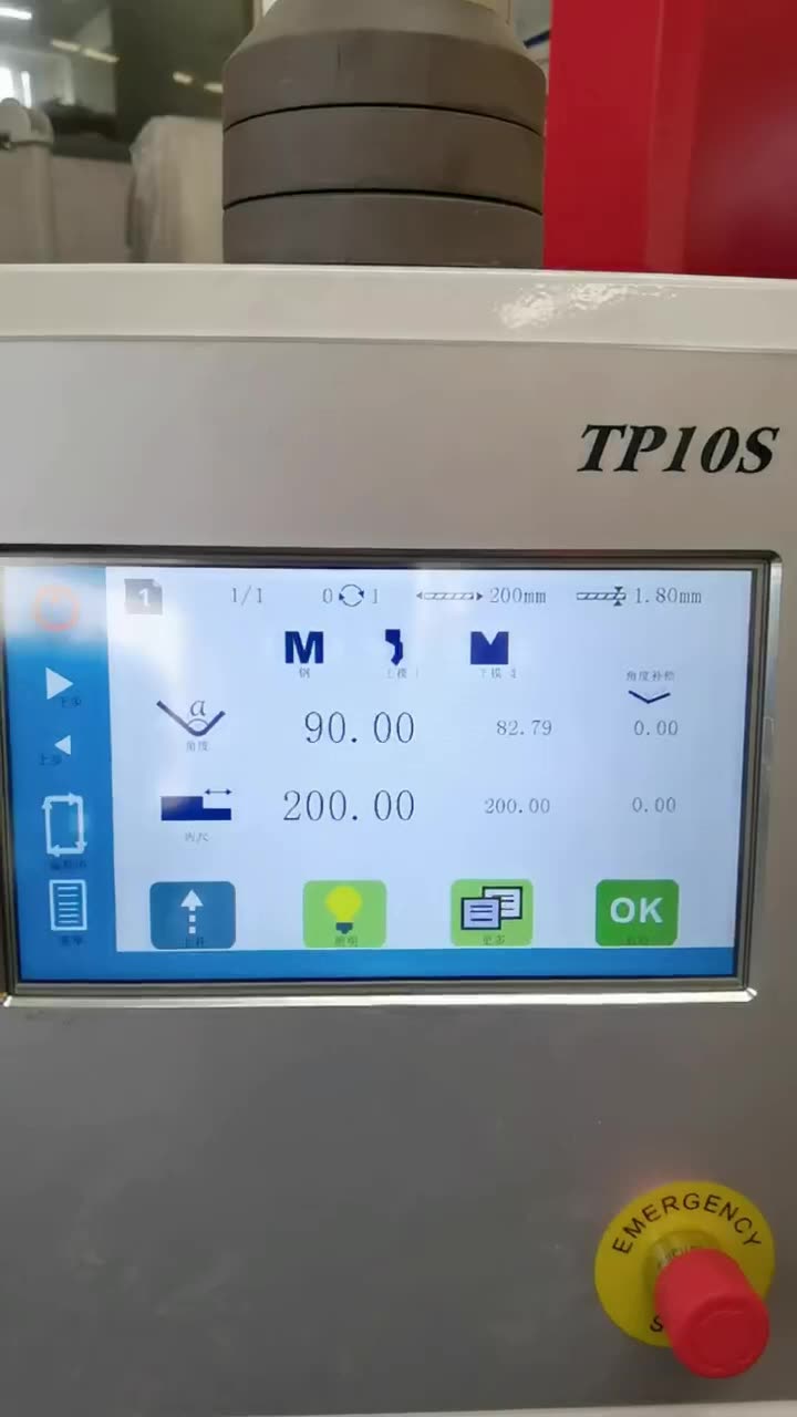 Tp10s Controller System For Hydraulic Press Brake,Cnc Bending Machine - Buy Tp10s Controller ...