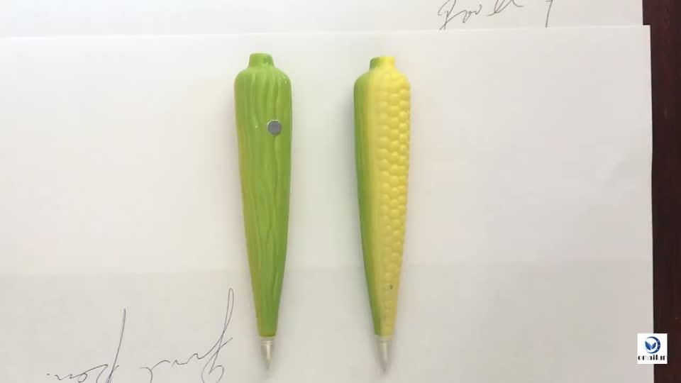 Novelty Ball Pen Corn Cucumber Carrot Eggplant Chili Vegetable Shaped ...