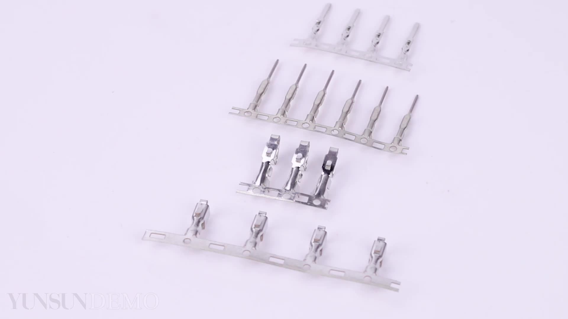 Custom Precision Brass Wiring Harness Male Terminal Series For Wire ...