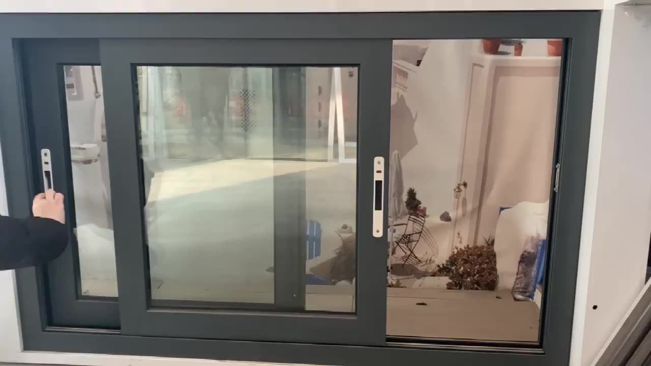 Lukliving Simple Design Aluminum Sliding Window/casement Steel Track ...