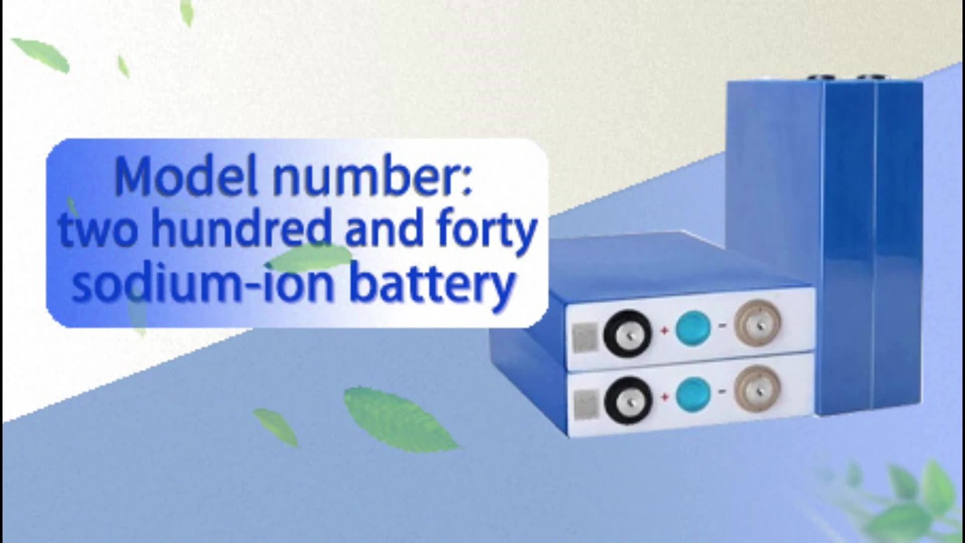 71173204 Square 240ah Low Temperature Sodium Cell 4000 Cycles Sodium ...