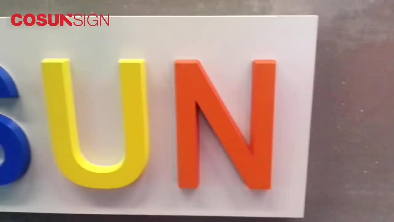 Led Illuminate 3d Acrylic Letters,Fabricated Different Styles Led ...