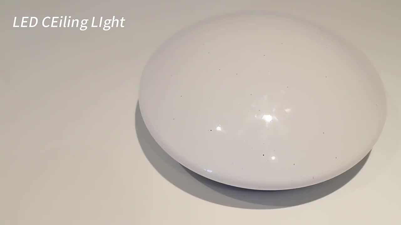 New Modern Surface Mounted 12w Round Led Lamp Waterproof Tri-proof Led ...