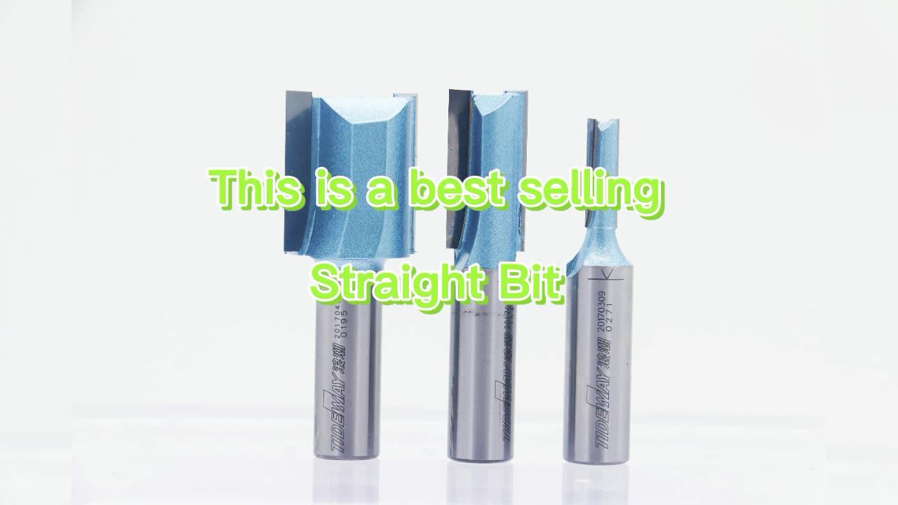 Tideway 1/2 Inch 2 Flutes Carbide Tipped Trimming Wood Drill Engraving ...