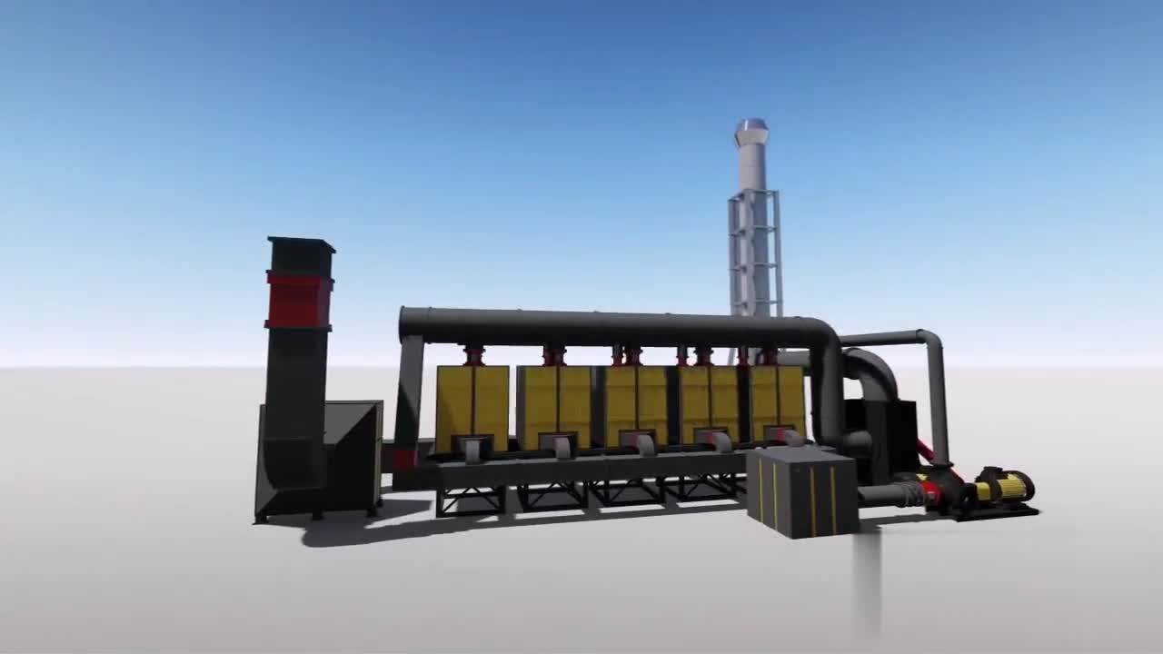 Calcinator Incinerator Eco Friendly Waste Incinerator With Exhaust Gas ...