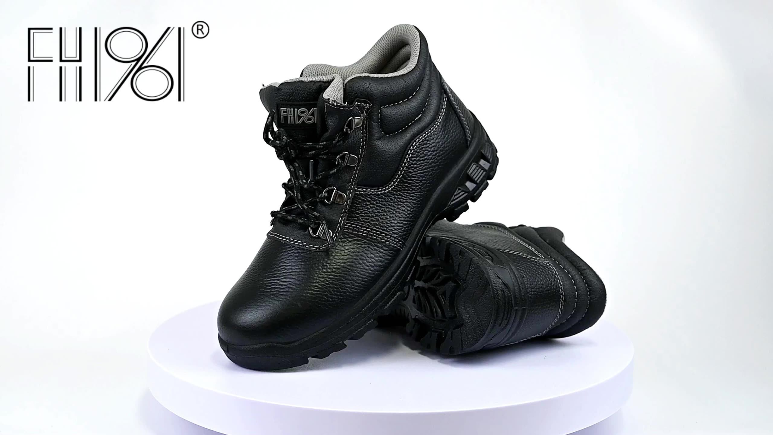 Fh1961 Safety Shoes Steel Toe Anti-smash Anti-puncture With Lining For ...