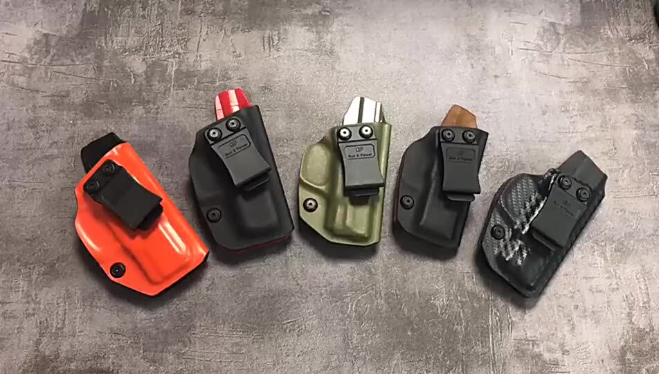 Gunflower Iwb Kydex Gun Holster With Leather Inside Universal Hybrid ...