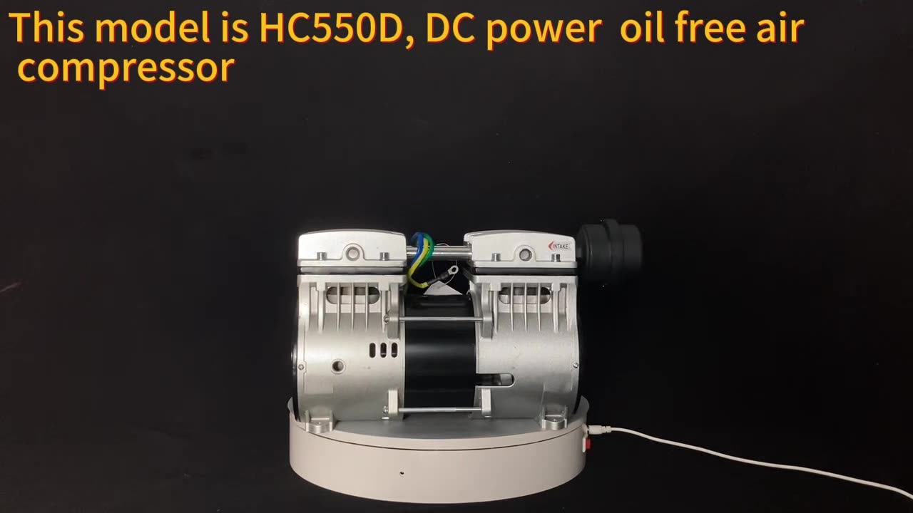 Hcem Portable Brushless Silent Compressor 24v Small Air Compressor 550w ...