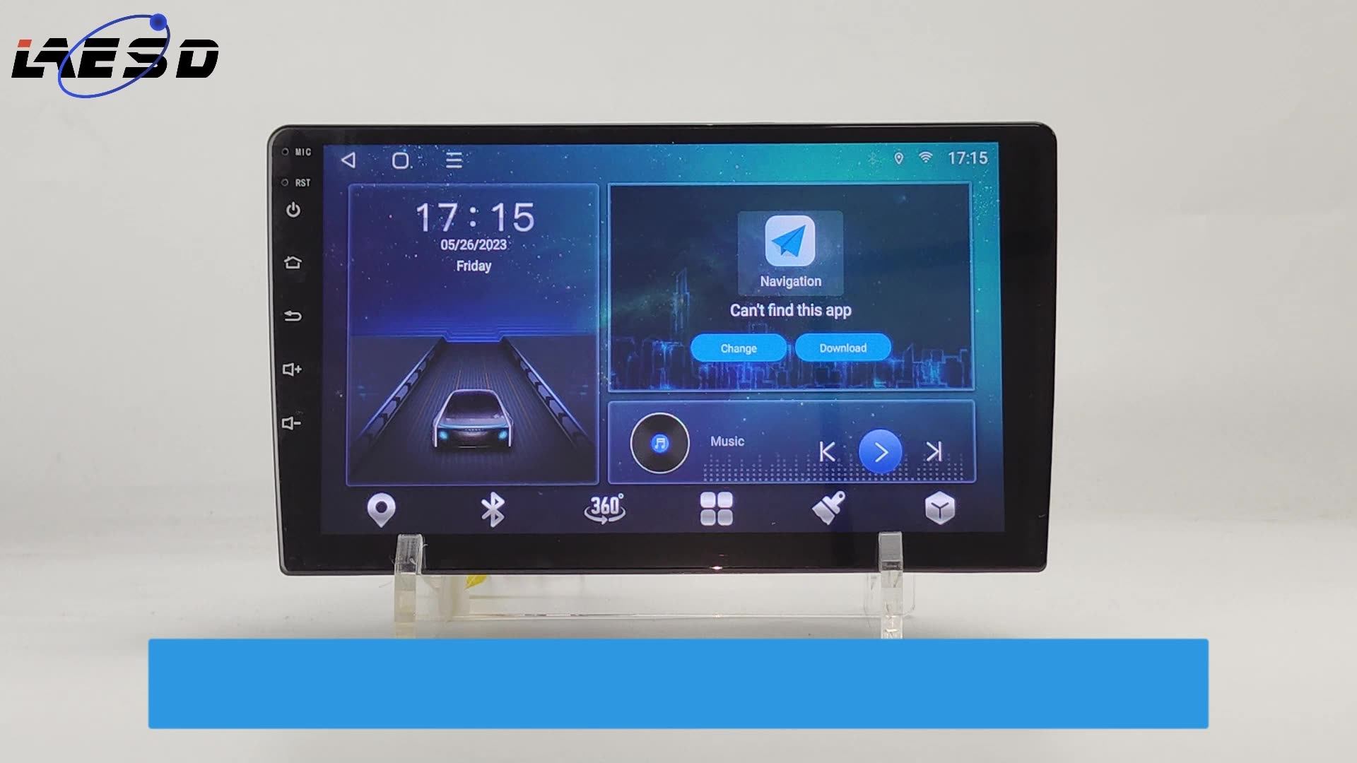 Ts18 Android Auto Carplay Car Stereo With Gps Navigation Fm Car Radio ...