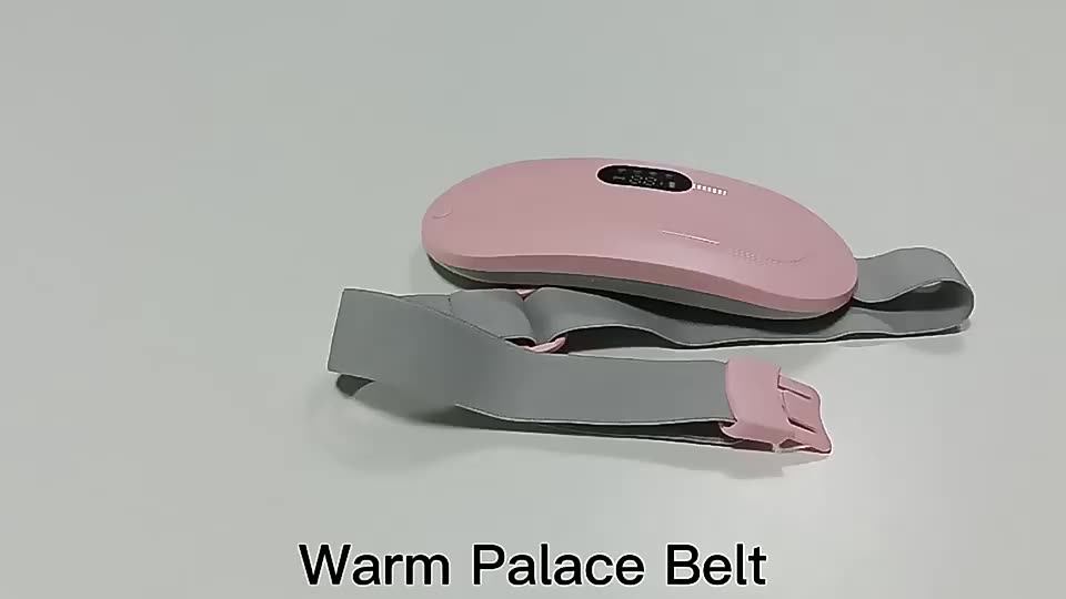 Smart Waist Hot Compress Warm Vibrating Menstrual Heating Pad Ceinture ...