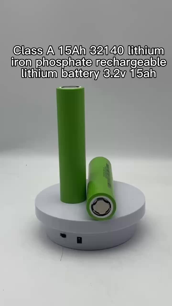 3.2v15ah 32140 Lifepo4 Cell Lithium Iron Phosphate Rechargeable Li-on ...