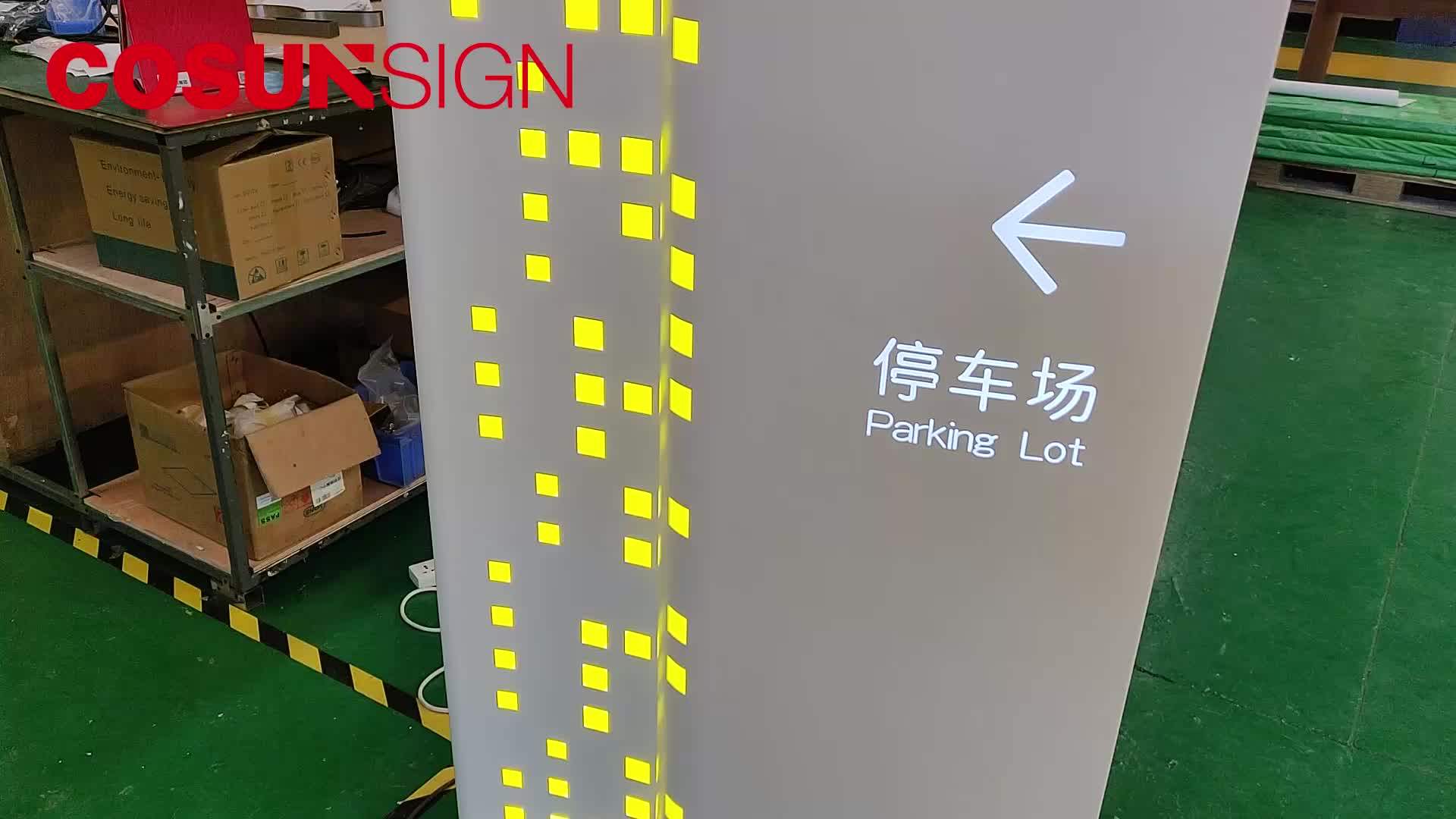 Stainless Steel Outdoor Pylon Sign - Buy Outdoor Led Pylon Sign,Led ...