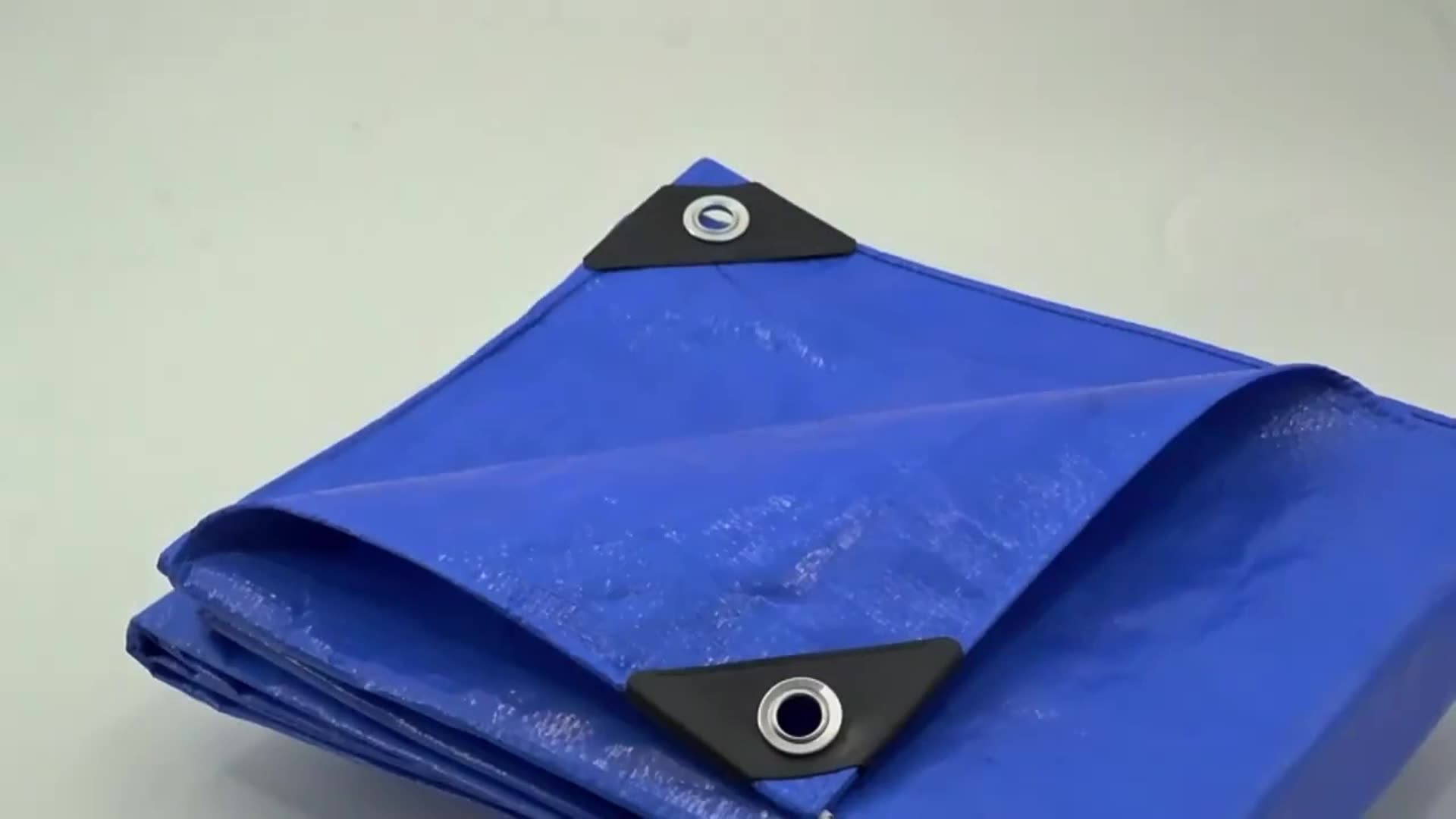 Blue Tarp Waterproof Pe Tarpaulin 12x14 Feet Medium Heavy Duty All Purpose Poly Tarps Cover ...