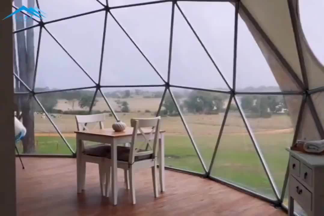 Globe Dome Tent Glamping Steel Structure Pvc Dome For Big Sale - Buy ...