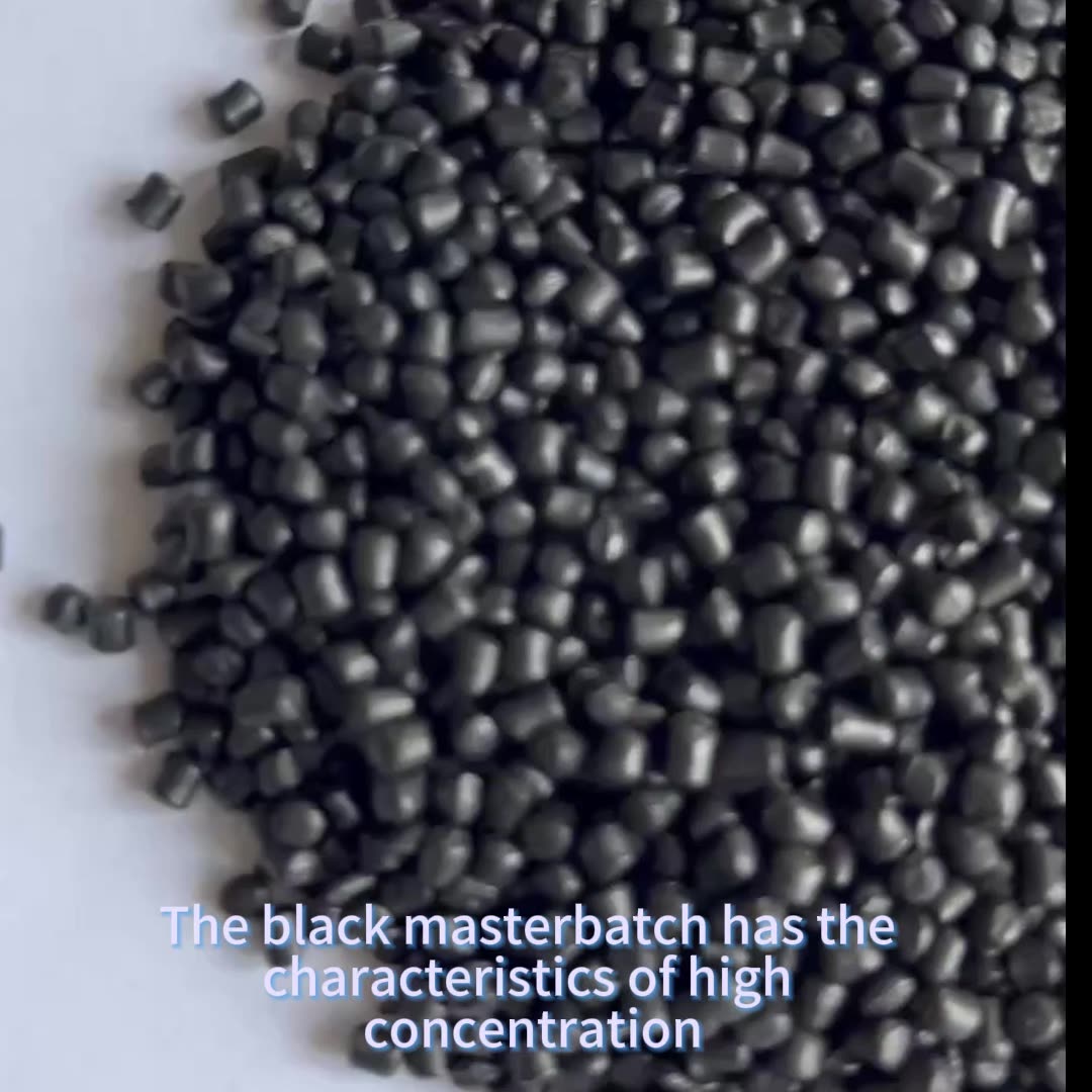 High-concentration Black Masterbatch For Injection Molding,Film Blowing And Extrusion - Buy ...