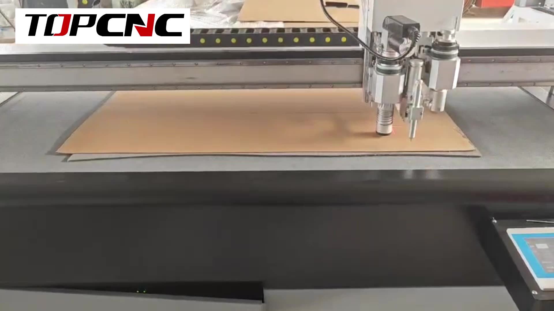 Carton Box Vibration Digital Flatbed Cutter Corrugated Box Sample Cut Vibration Blades Creasing ...