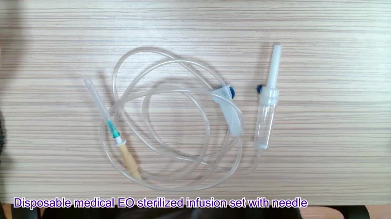 Sterile Luer Lock Infusion Giving Sets Iv Set Medical Intravenous ...