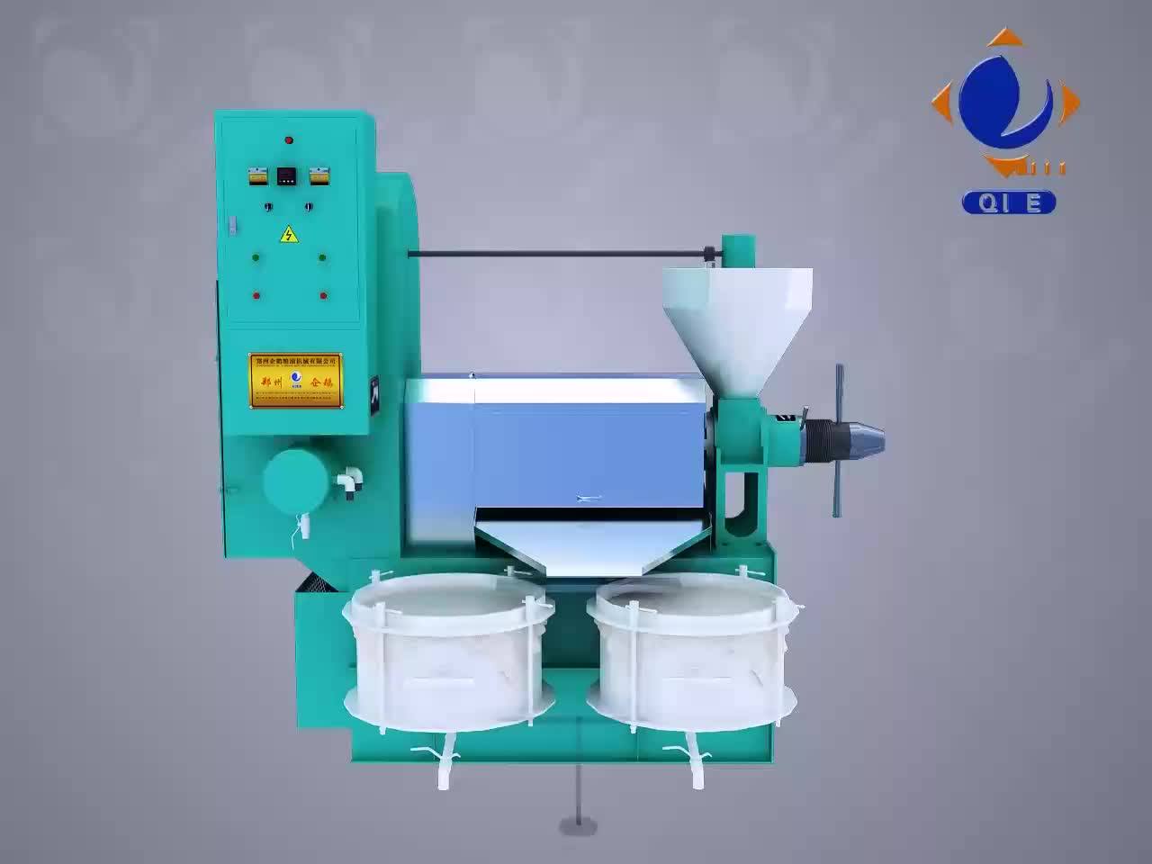 Cold Press Peanut Groundnut Cooking Oil Processing Expeller Making ...