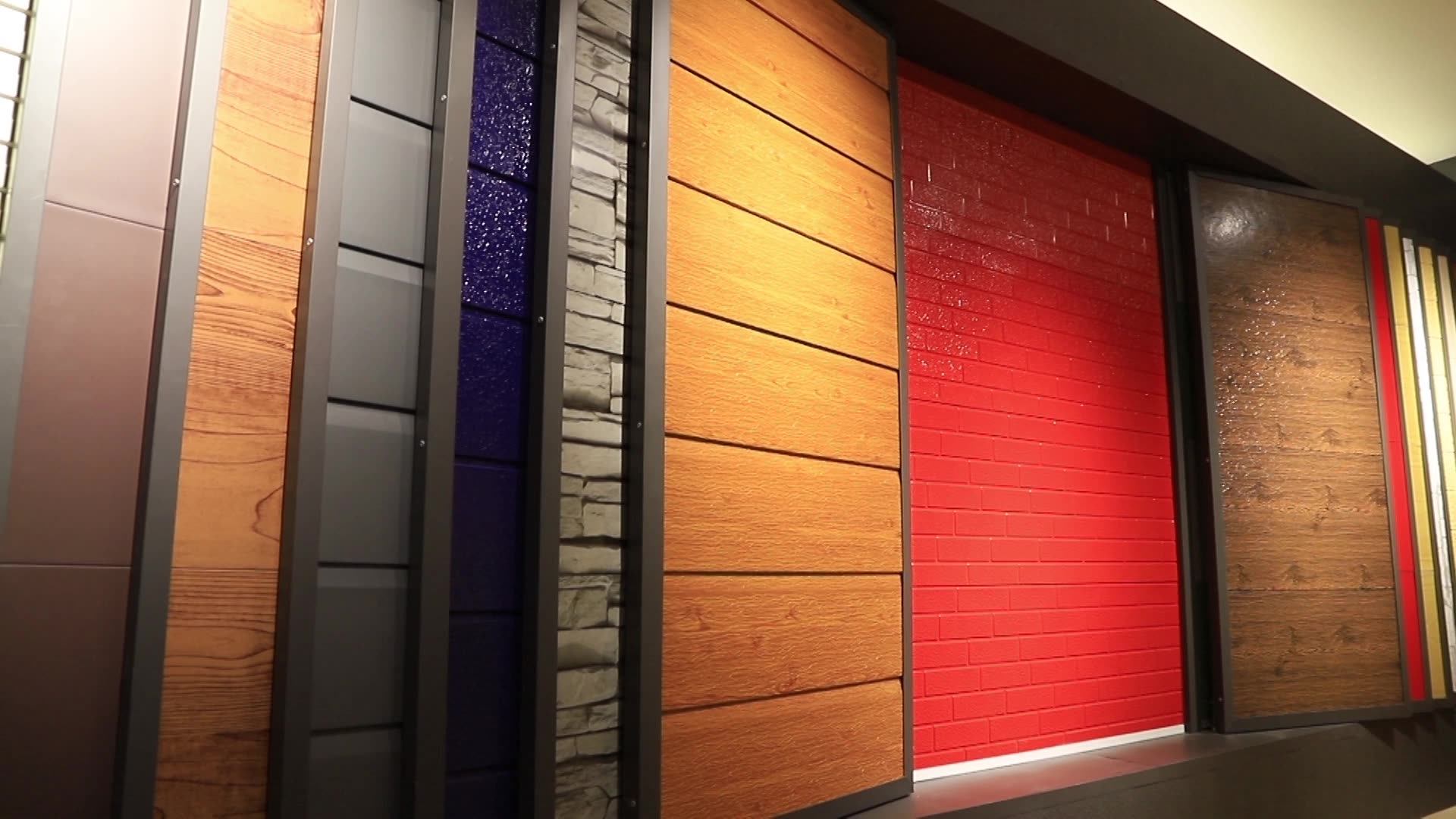 Galvanized Embossed Fire Proof Exterior And Interior 16mm Insulation ...