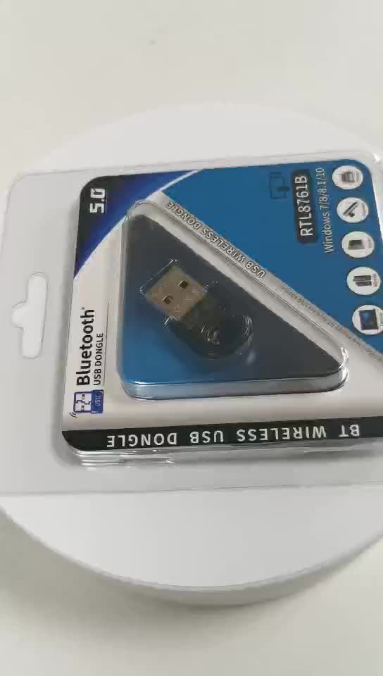 Newest Rtl8761b Bluetooth Bt5.0 Usb Dongle For Pc/laptop/desktop - Buy ...