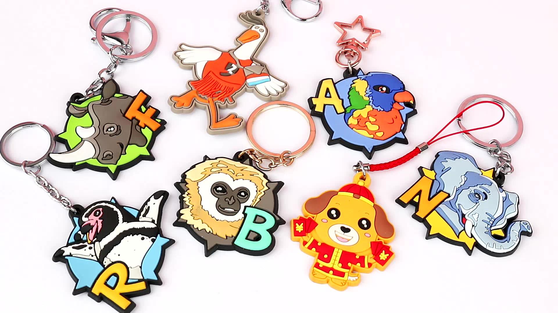 Vograce Custom 3d Soft Pvc Key Chain Custom Silicone Rubber Shoe Shape ...