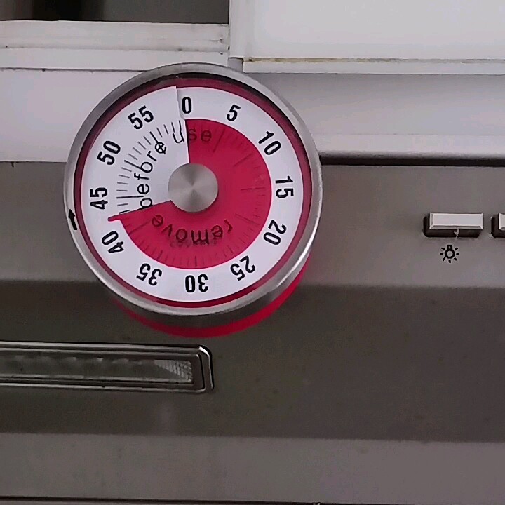 Euro Automatic Compact Dial Timer Round Indicator Loud Metal Stainless ...