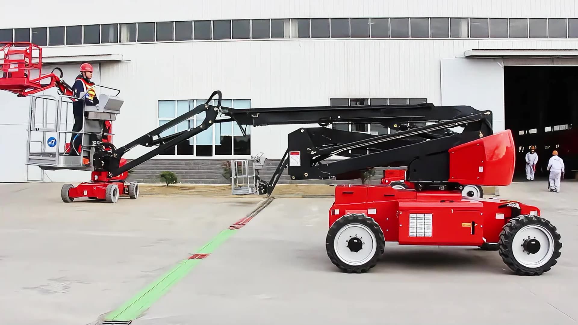 All-terrain Diesel Boom Lift Manual Rotator Telescopic Man Lift New ...