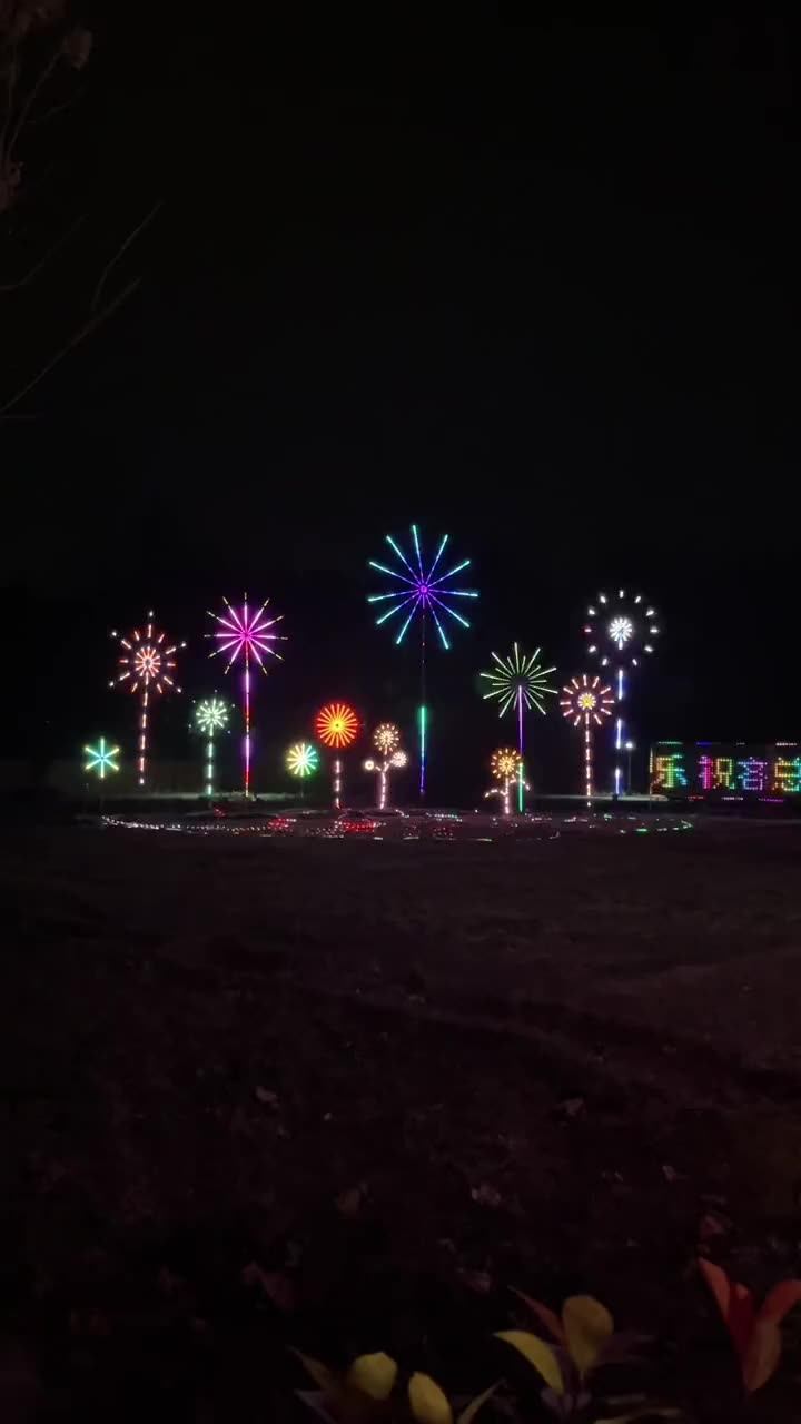 Holiday Christmas Decoration Led Firework Lights Outdoor Led Fireworks ...