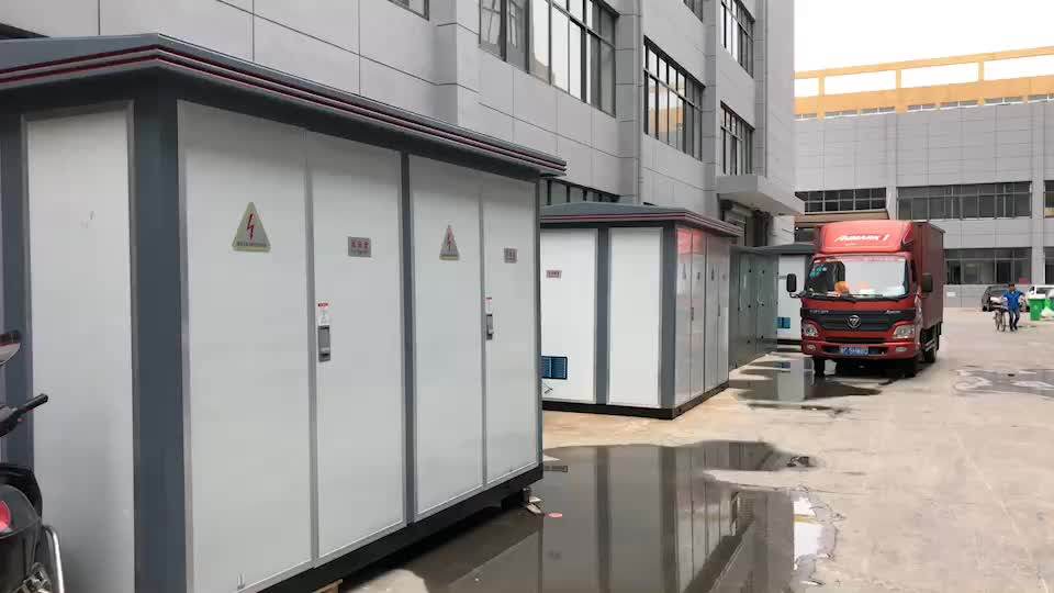 11kv Electrical Power Distribution Package Substation With Switchgear ...