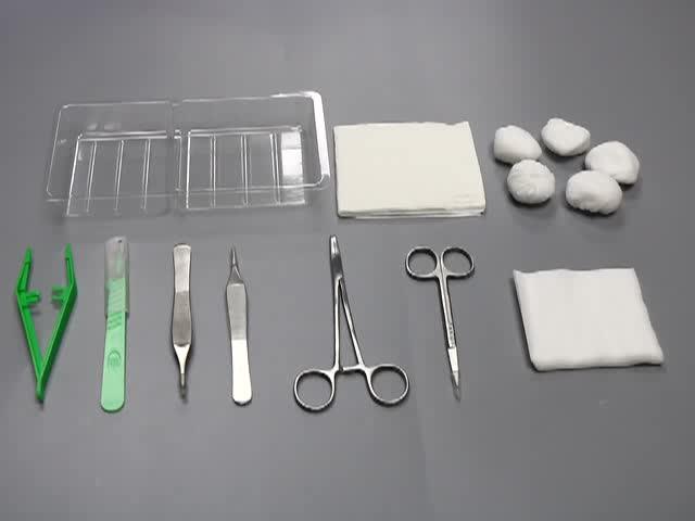 Factory Directly Supply Minor Surgery Laceration Disposable Kit ...