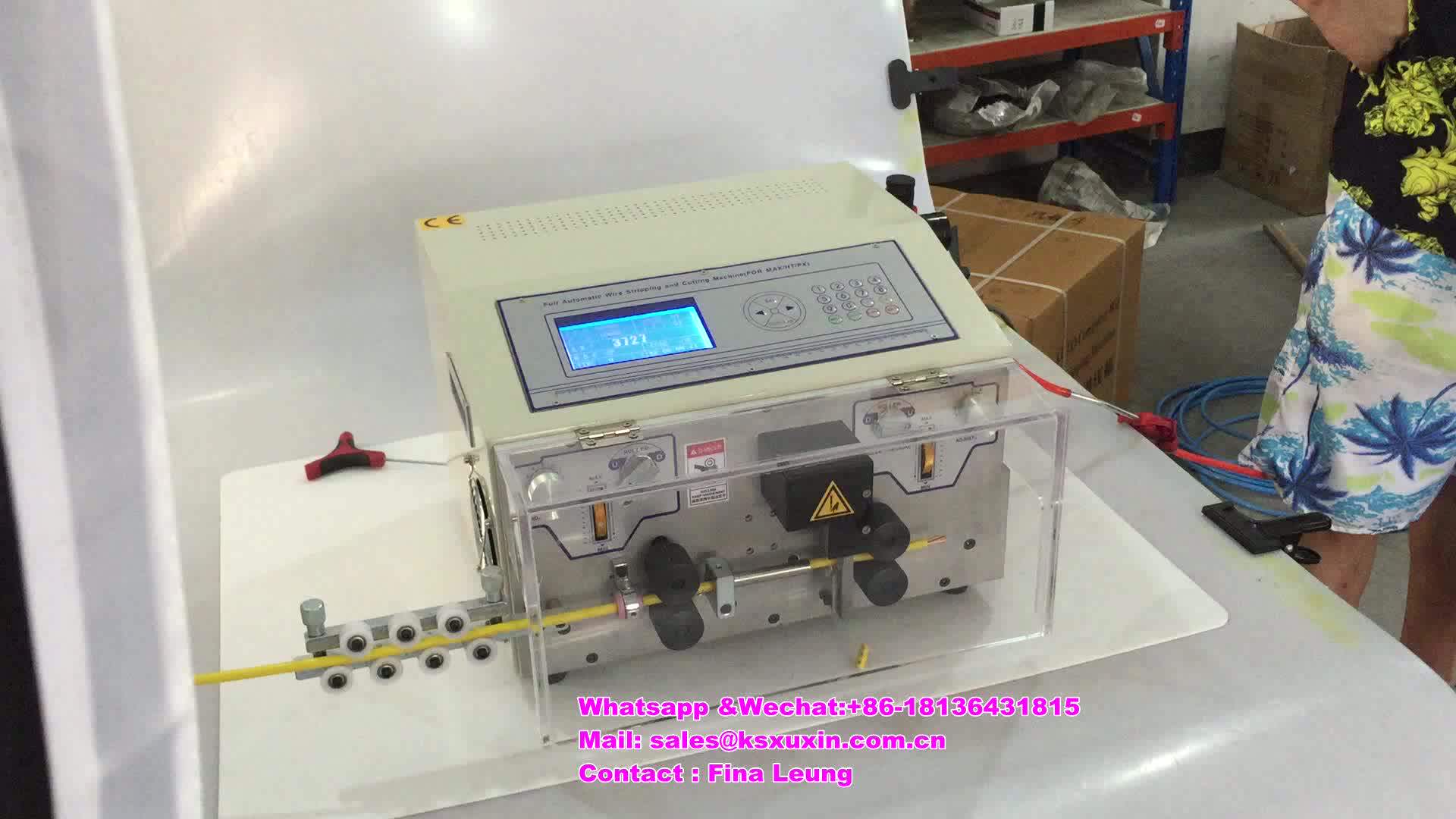 X-501max Auto Pvc Silicone Wire Stripping Cutting Machine - Buy ...