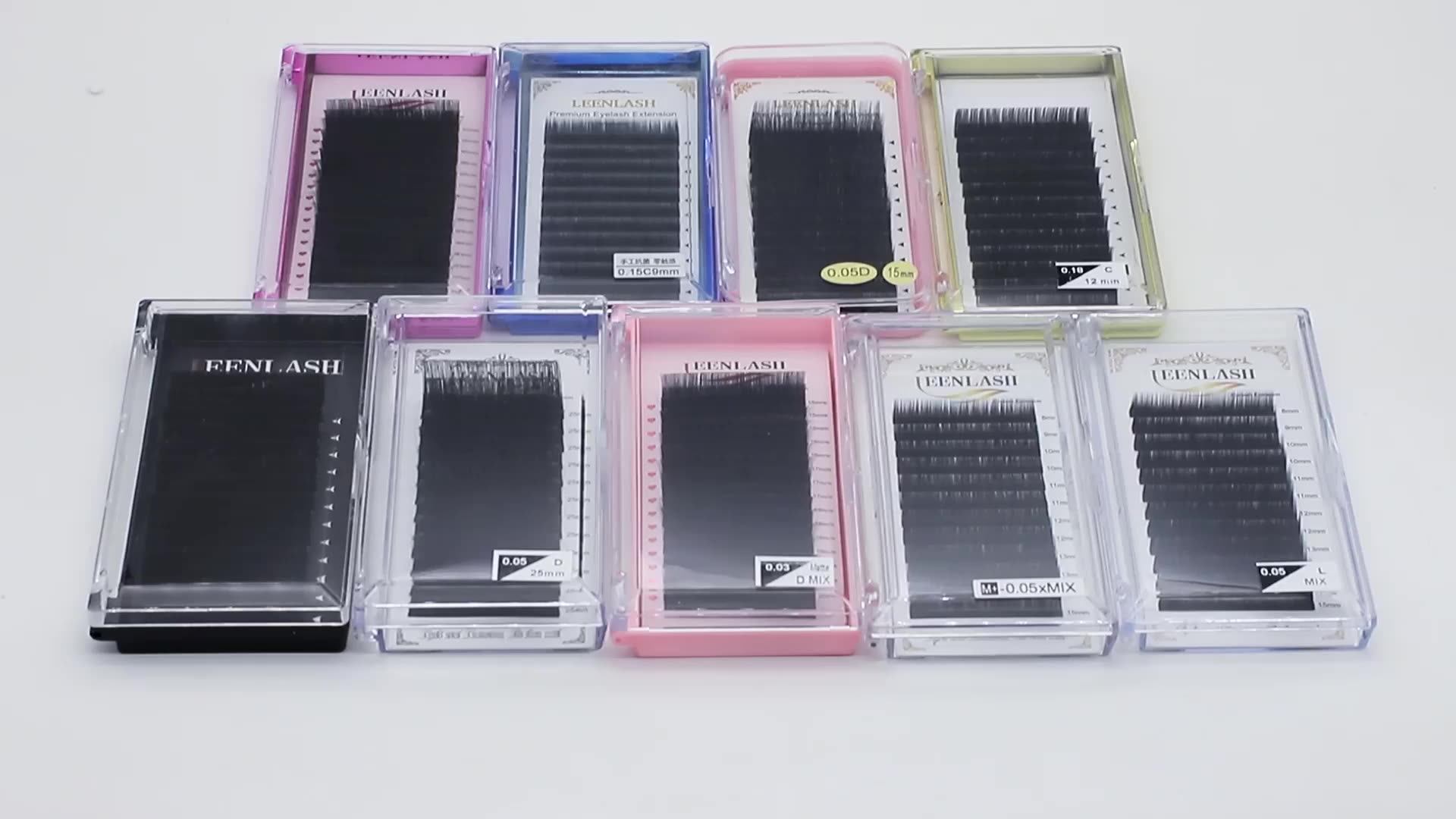 Korean Pbt Volume Eyelash Extensions Private Label Lash Trays Wholesale Hand Made Volume ...