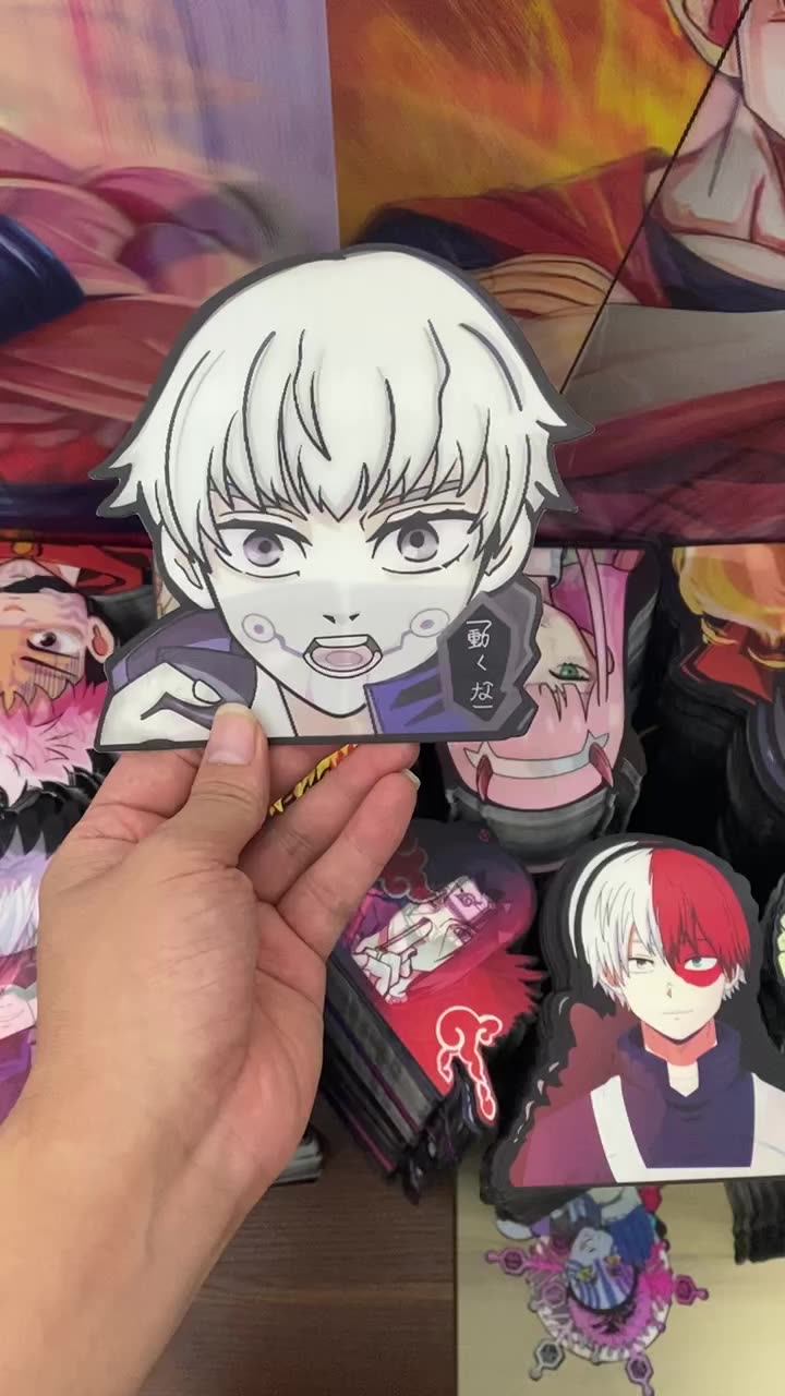 Toge Inumaki Sticker Jujutsu Kaisen Motion Sticker Anime Car Sticker ...