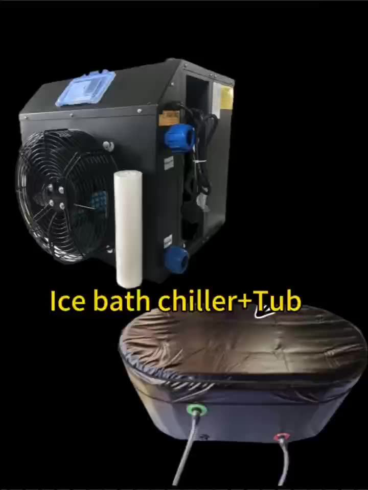 Inflatable Bathtub Fitness Sport Recovery Ice Therapy Cooling System ...